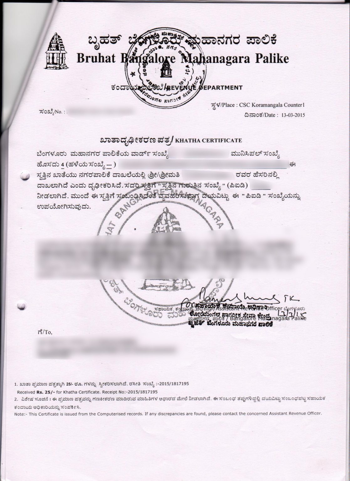 A continuum of housing document types in Bengaluru slums | India ...